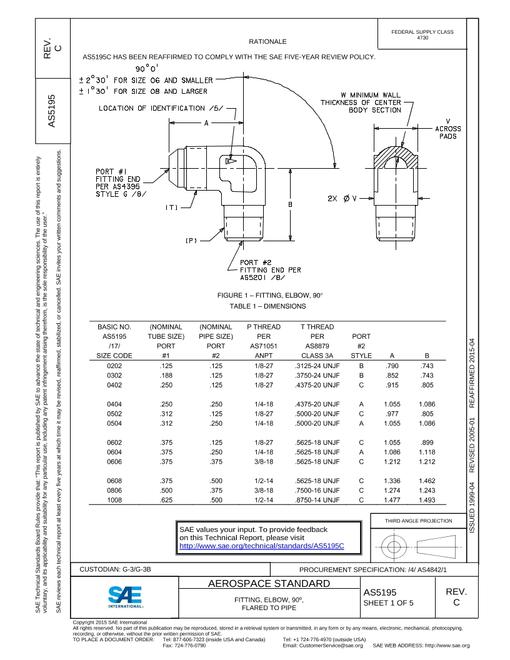 SAE AS5195C PDF - SAE Standards Download