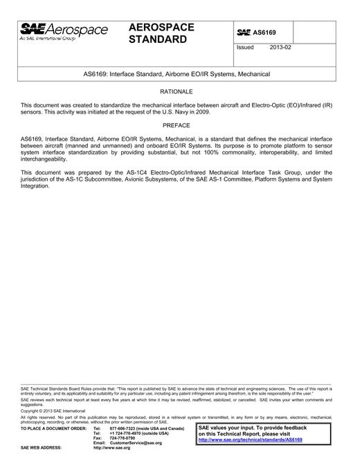 SAE AS6169 PDF - SAE Standards Download