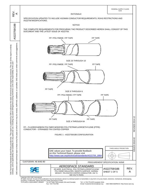 SAE AS22759/188A PDF - SAE Standards Download