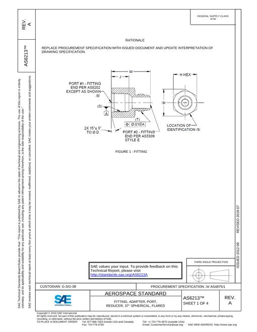 SAE AS6213A PDF - SAE Standards Download