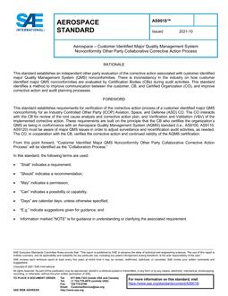 SAE AS9018 PDF - SAE Standards Download
